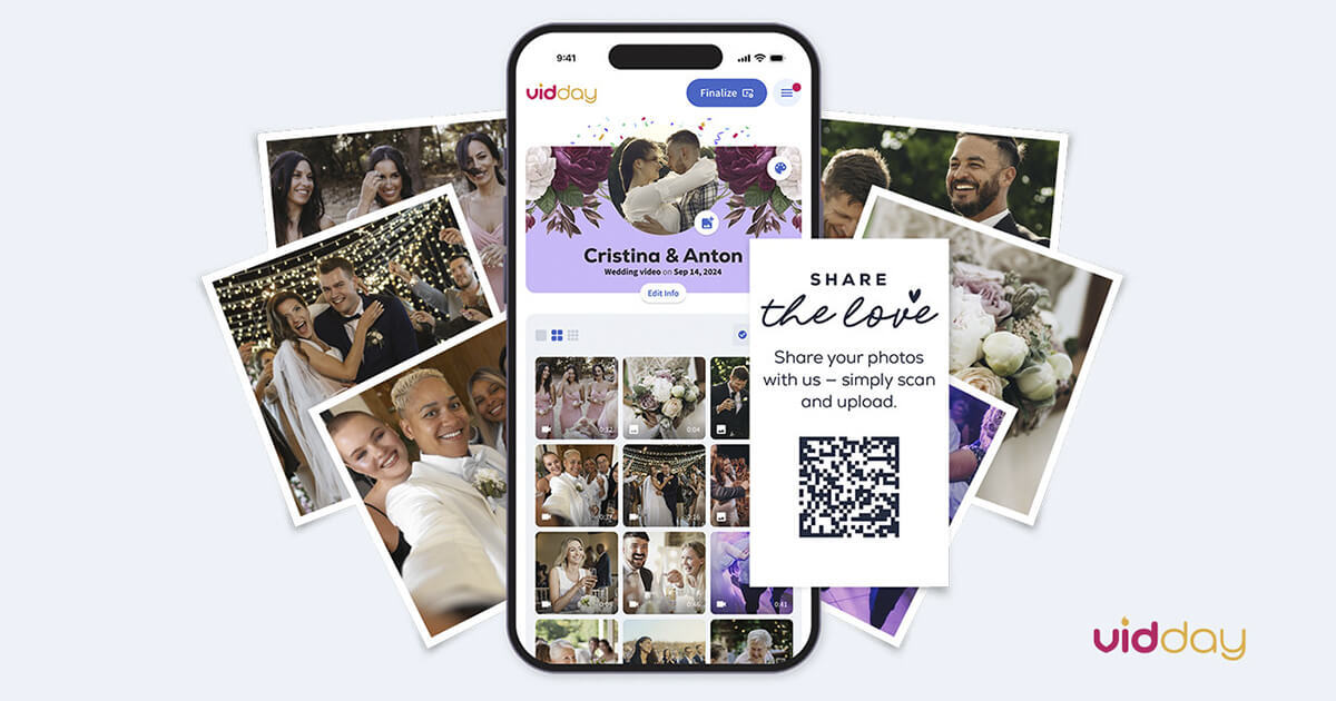 Create a Digital Wedding Guestbook with VidDay | Capture Every Memory