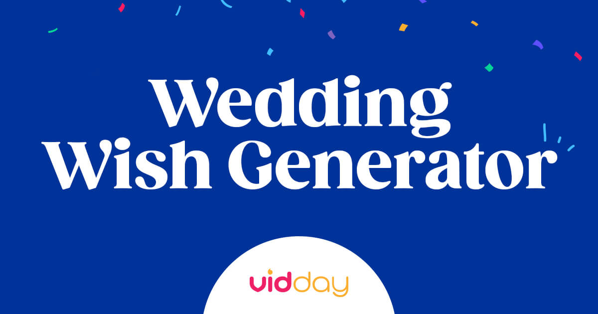 Craft Beautiful AI-Generated Wedding Wishes